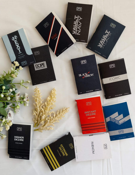 Pack of 10 Samples For Men - Opio Fragrances